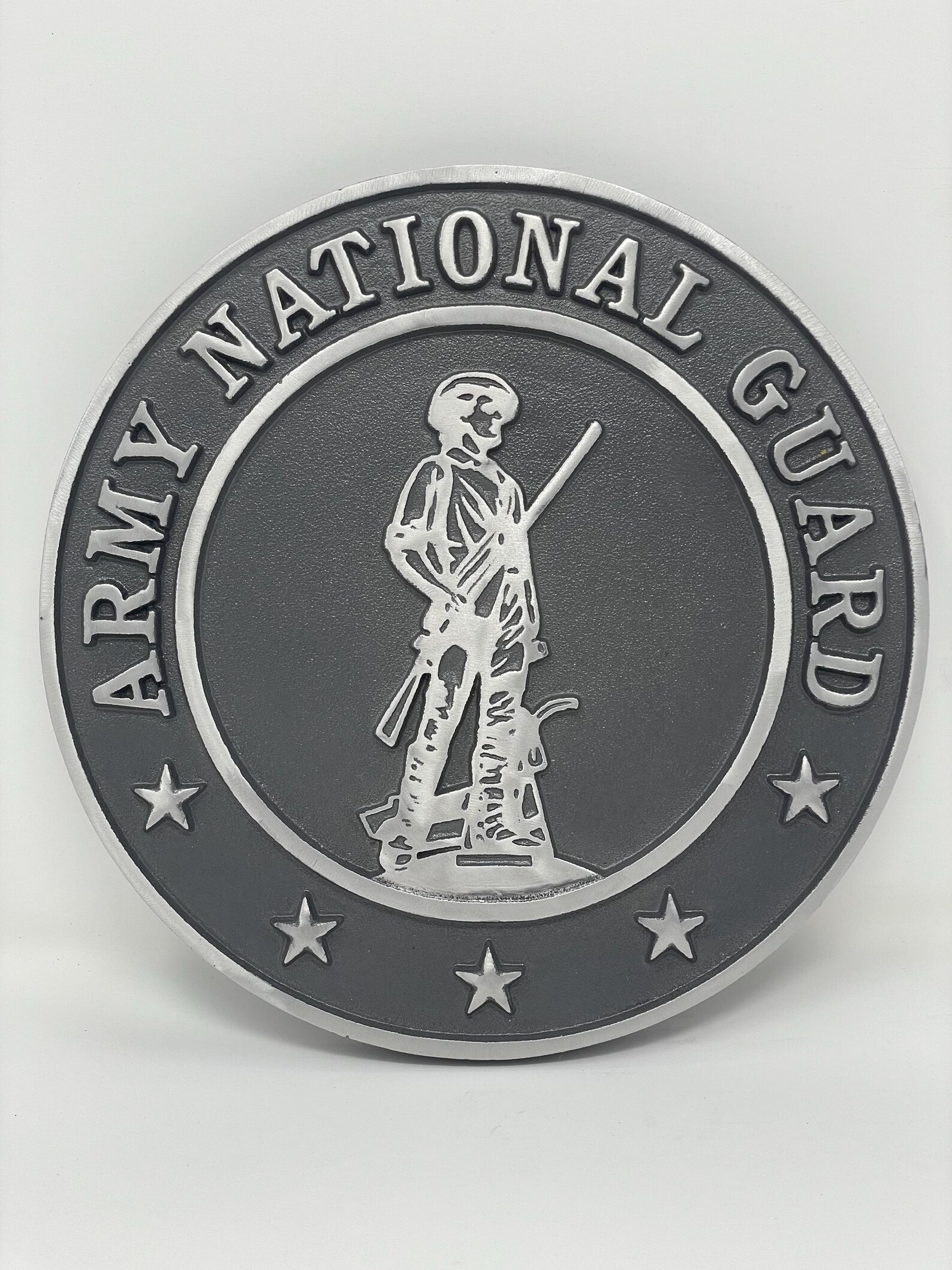United States Army National Guard Emblem - Cast 8" - Official Licensee ...