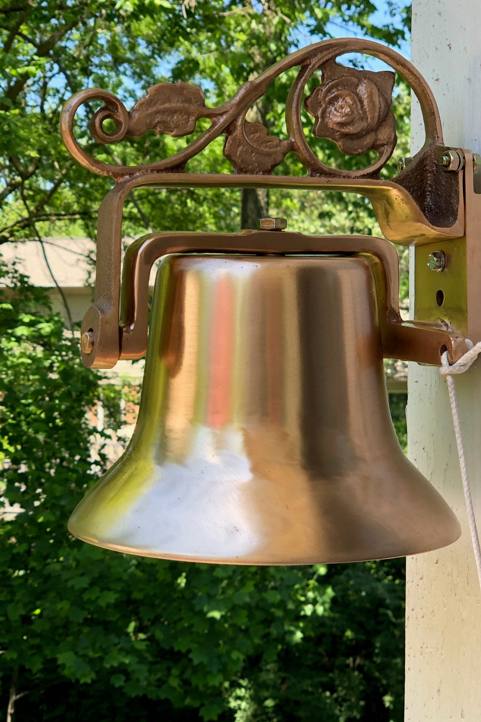Bronze Indoor/Outdoor Bell Dinner Bell Decorative Bell | Etsy