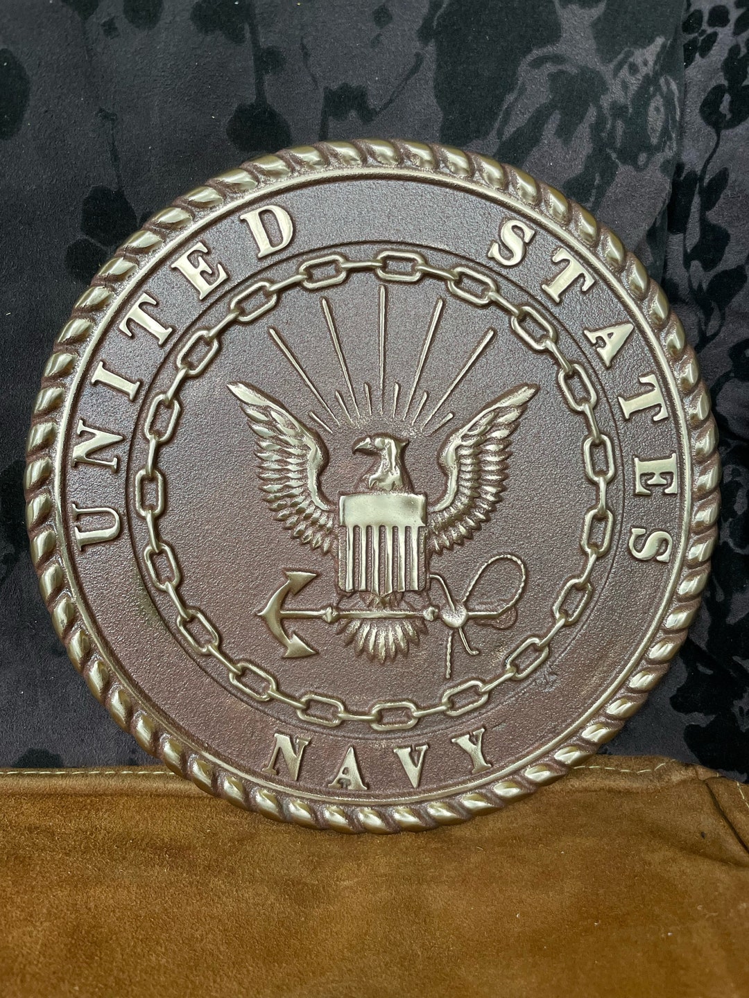 United States Navy Emblem Cast 8 Made in the USA Official Crafter of ...