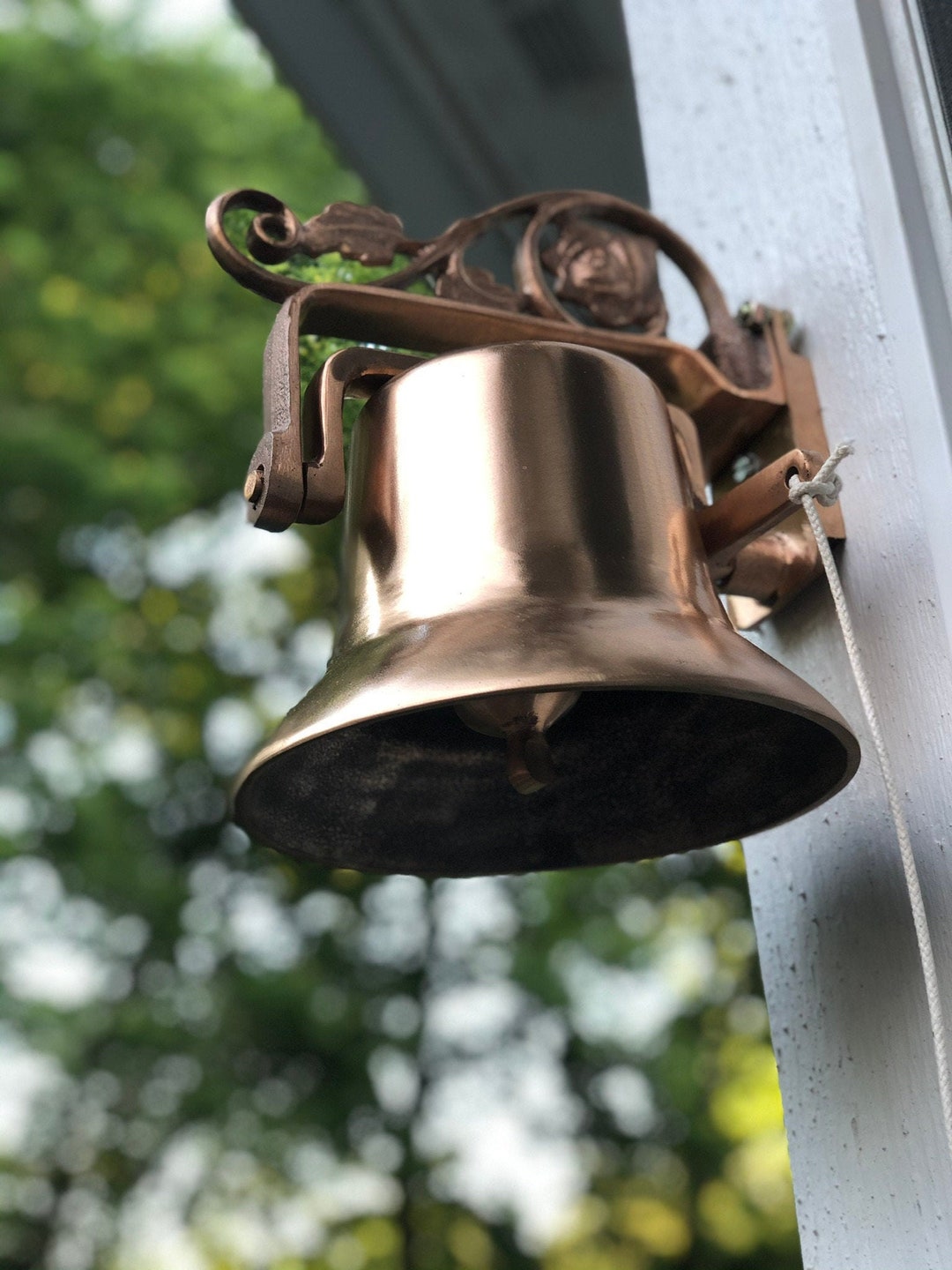 Bronze Indoor/outdoor Bell, Dinner Bell, Decorative Bell - Made in the ...