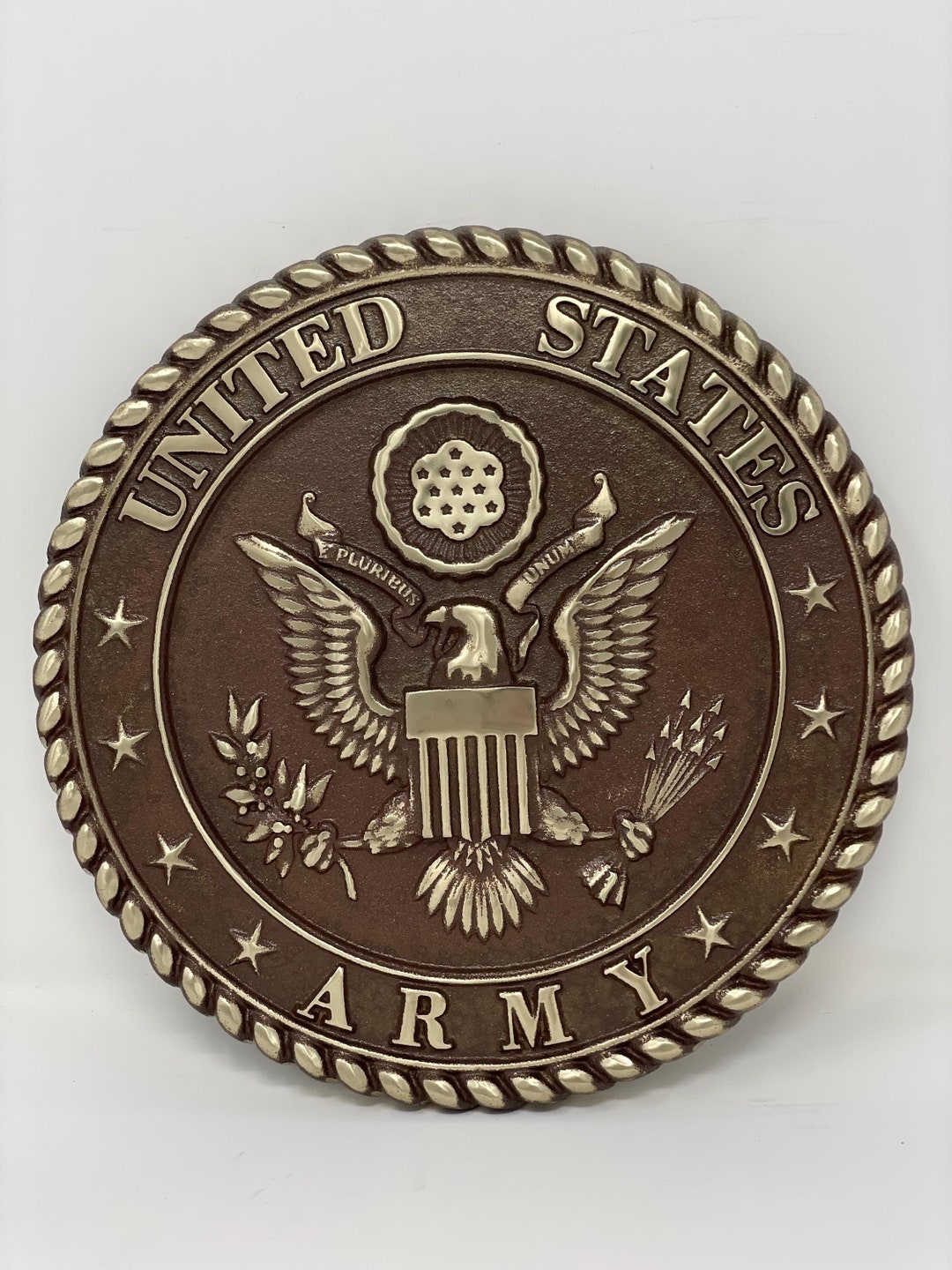 United States Army Emblem - Cast 8" - Official Licensee of the US Army ...