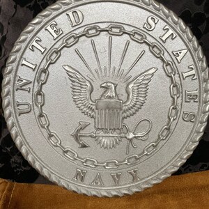 United States Navy Emblem Cast 8 Made in the USA Official Crafter of ...
