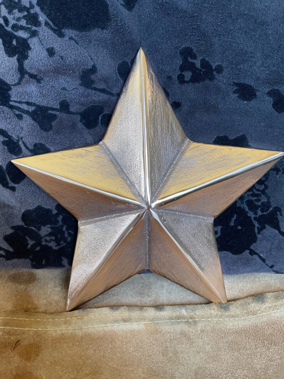 Cast Bronze/aluminum Star, Wall Hanging, Remembrance Wall, Military ...