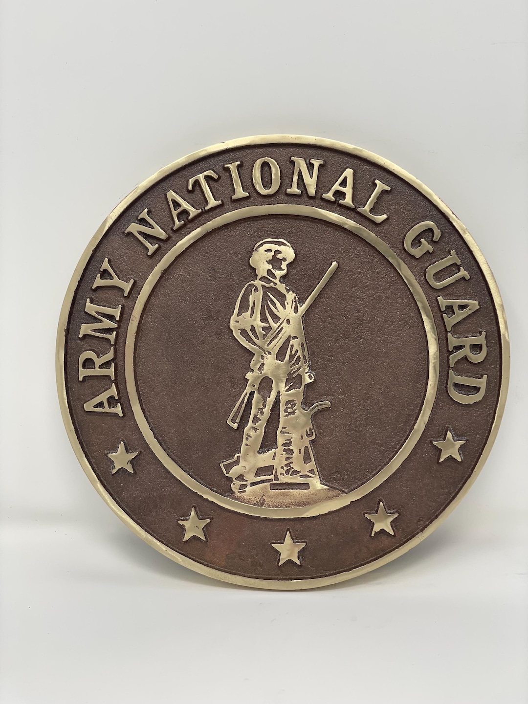 United States Army National Guard Emblem - Cast 8" - Official Licensee ...