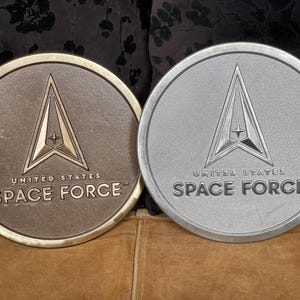 United States Space Force Emblem Cast 9 Official Licensee of the USAF ...
