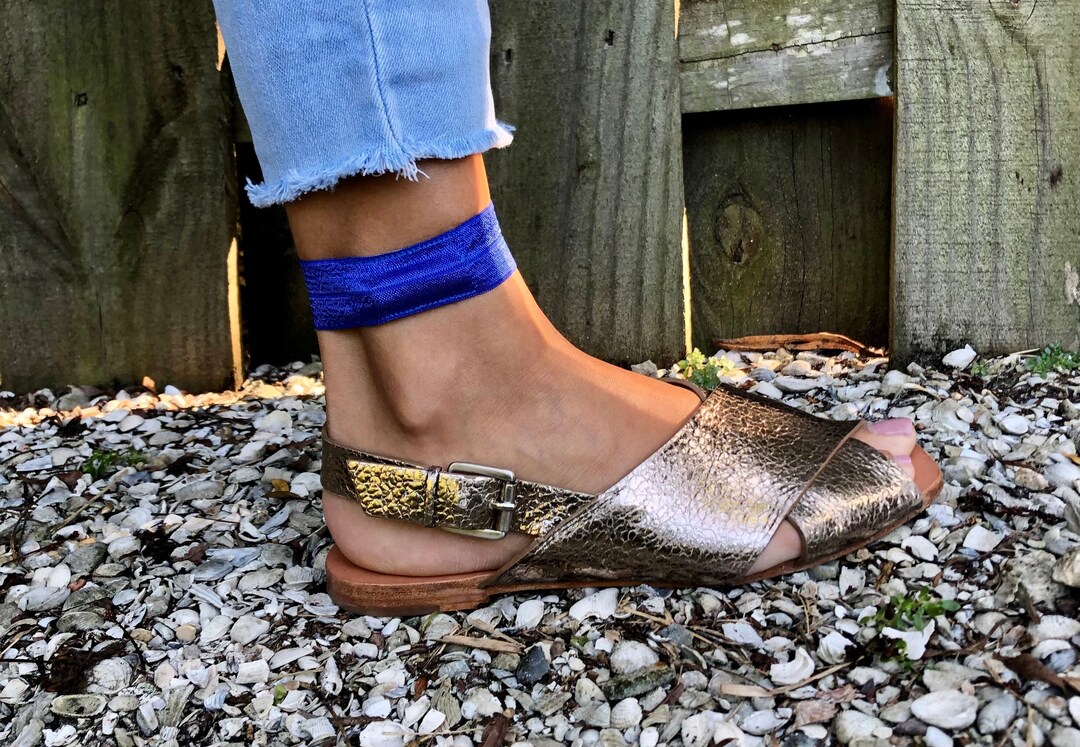 Royal Blue Knotted Wrist or Ankle for Fitbit, Fitbit Luxe Band, Fitbit ...