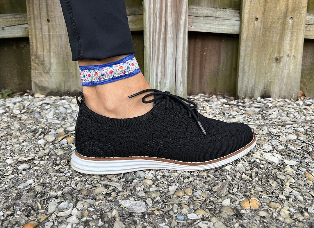 Wildflowers on Royal Blue Fitbit Band, Fitbit Ankle Band, Fitbit Flex ...