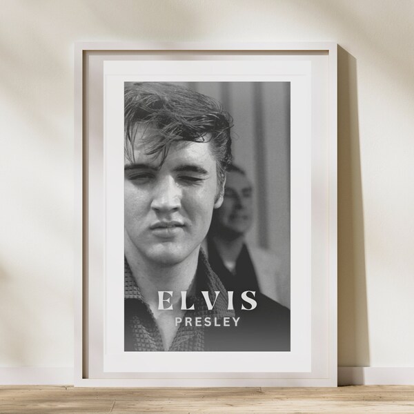Elvis Presley Poster - Etsy