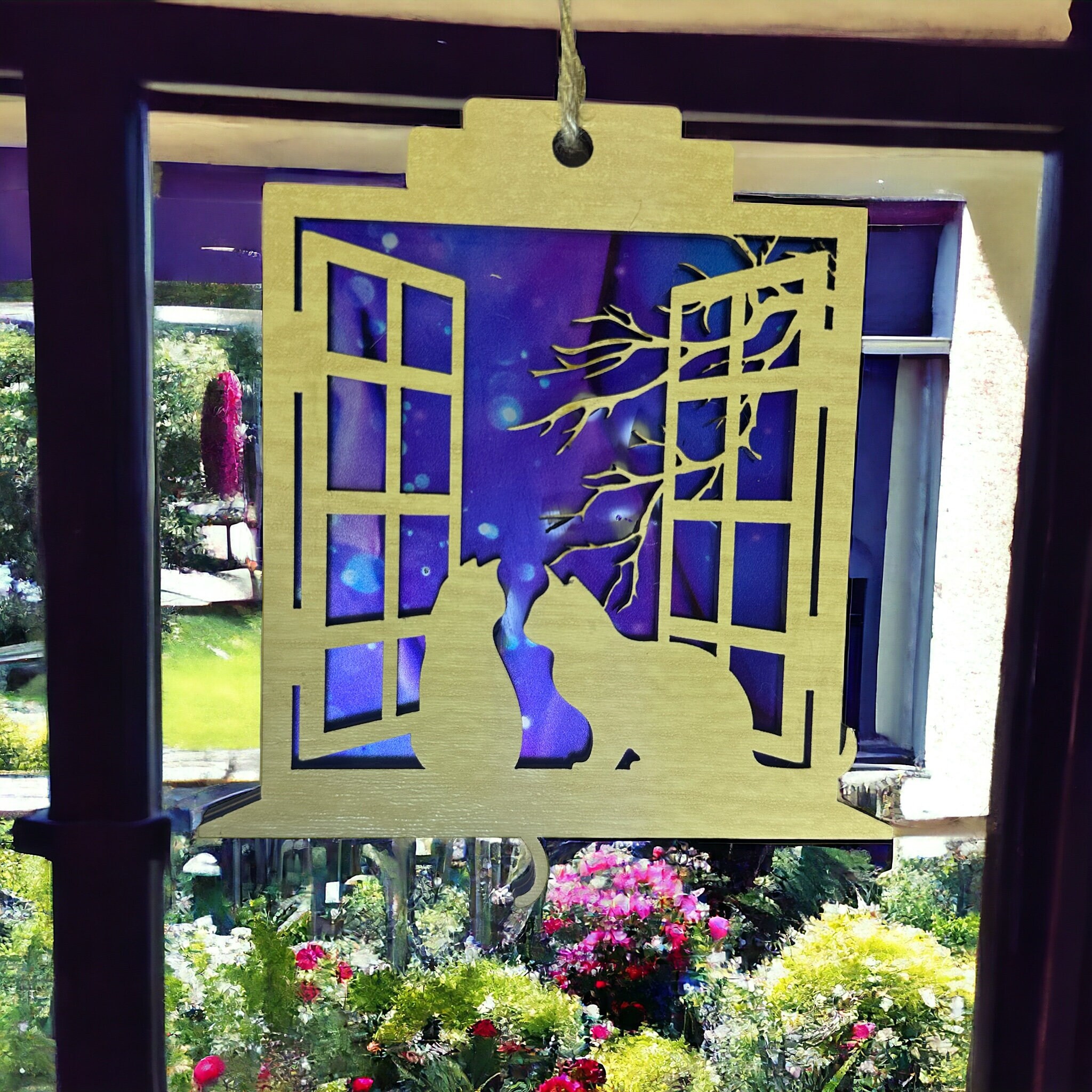 Cats Window Sun Catcher SVG File, Gift for Cat Lover, Sun Catcher ...