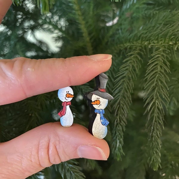 Snowman Pin - Etsy
