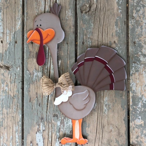 Turkey Door Hanger Thanksgiving Decor Fall Decor Fall Door - Etsy