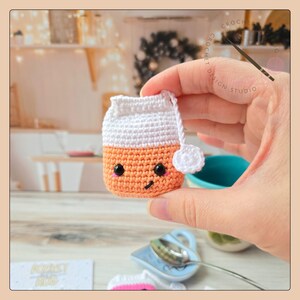 Crochet Tea Bag Pattern, Crochet Pocket Hug, Crochet Tea Bag, Easy ...