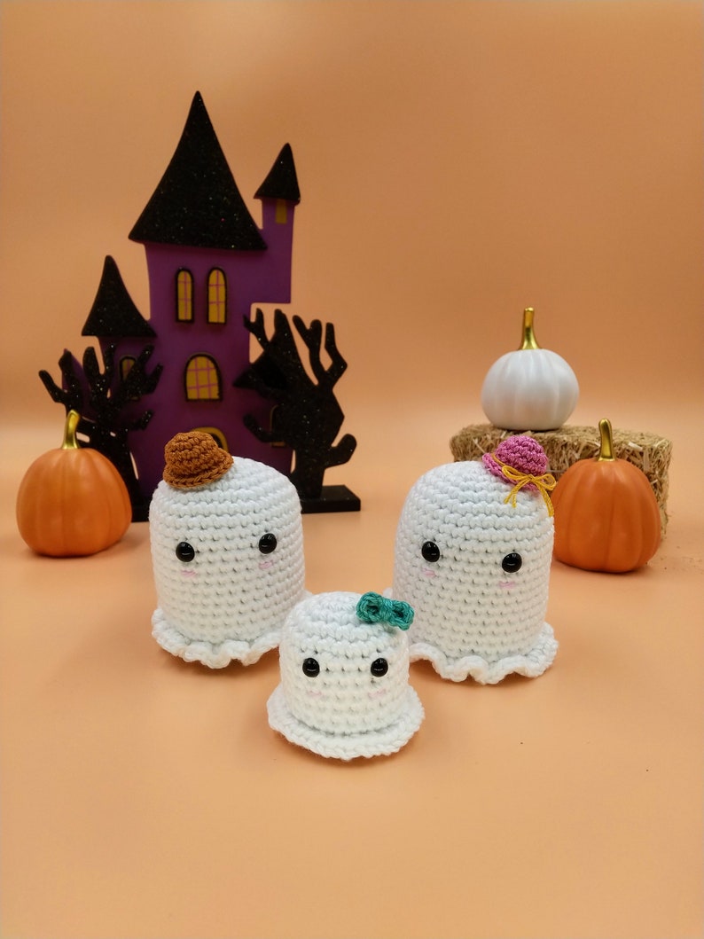 Crochet Pattern Boo Family | Etsy