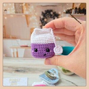 Crochet Tea Bag Pattern, Crochet Pocket Hug, Crochet Tea Bag, Easy ...