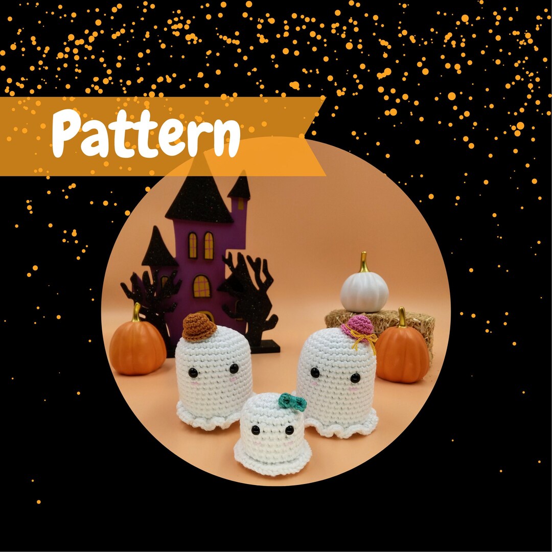 Crochet Pattern Boo Family - Etsy