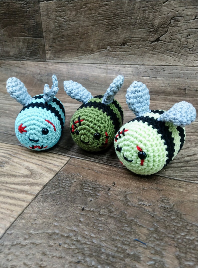 Crochet Pattern: George the Zom-bee | Etsy