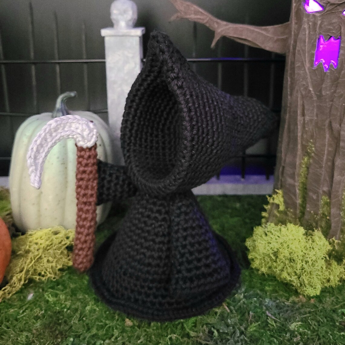 Crochet Grim Reaper Pattern Bundle | Halloween Amigurumi, Fall Decor ...