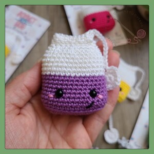 Crochet Tea Bag Pattern, Crochet Pocket Hug, Crochet Tea Bag, Easy ...