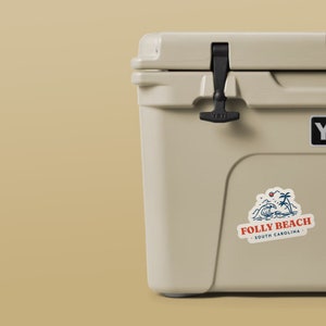 3" Folly Beach South Carolina Sticker - Etsy