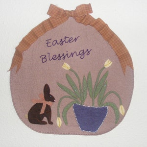 Easter Blessings E-pattern Wool Felt Pattern Spring Decor Easter Decor ...