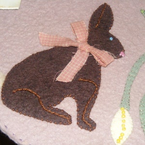 Easter Blessings E-pattern Wool Felt Pattern Spring Decor Easter Decor ...