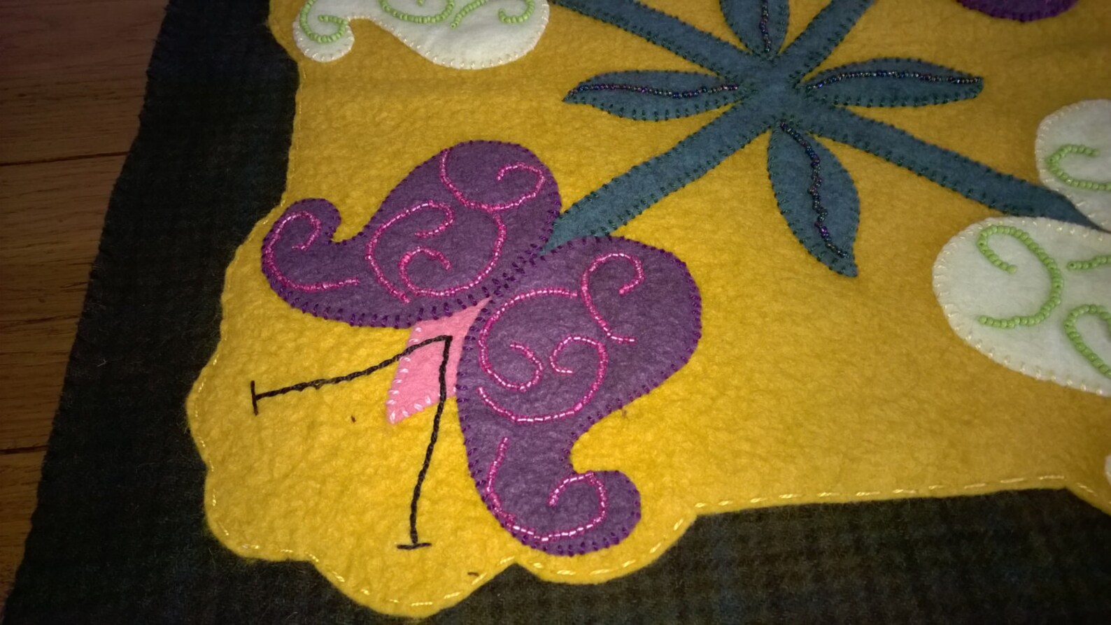 Wool and Wool Felt Candle Mat Pattern Paper Pattern Home - Etsy