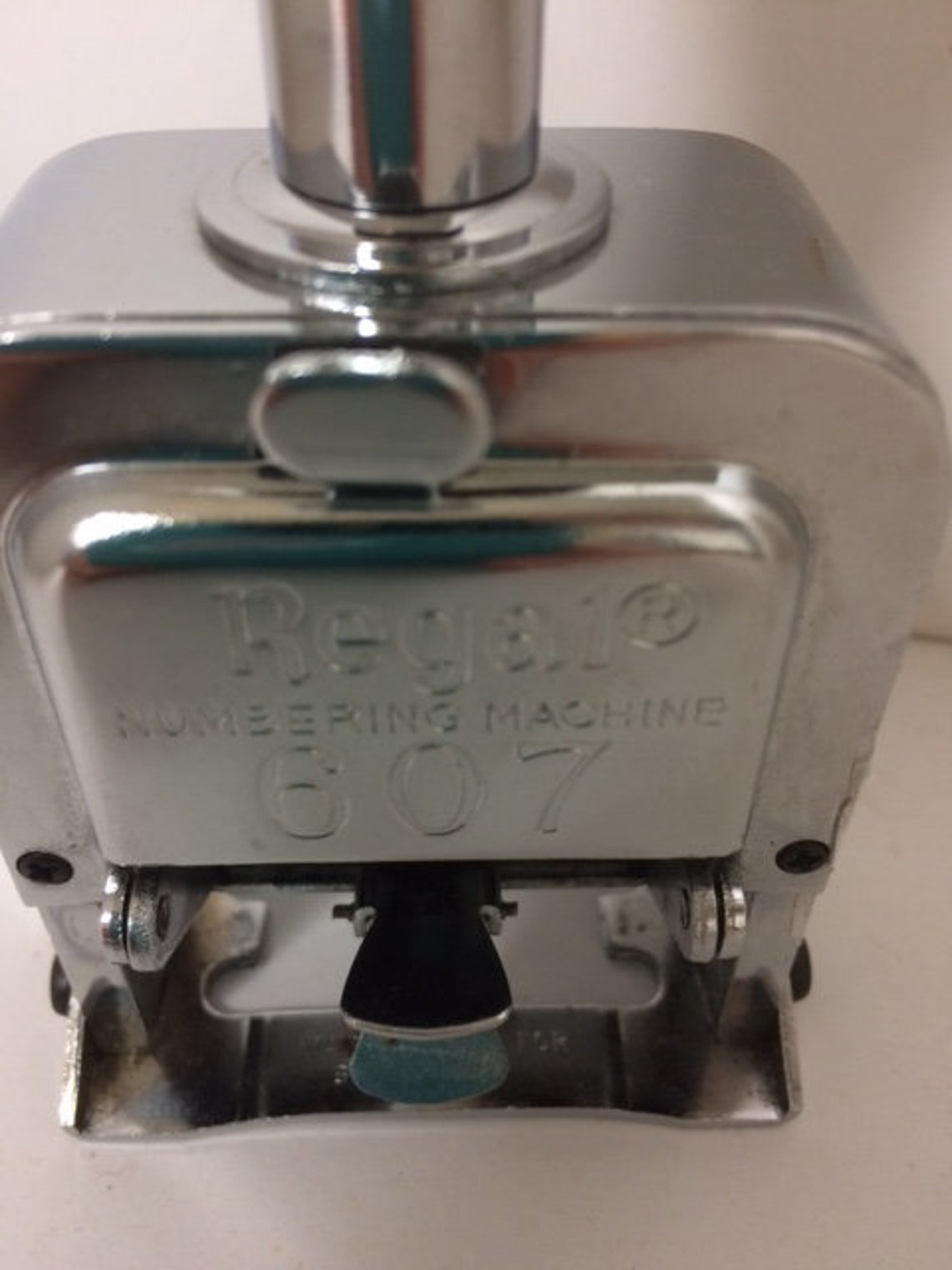 Numbering Machine Vintage Regal Number Machine - Etsy