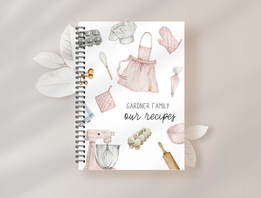 Family Recipes Book, Kitchen Recipe Journal, Journal Recipe, Family ...
