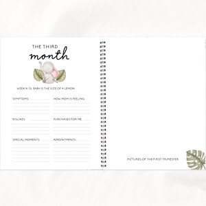 Baby Book, Baby Journal, Pregnancy Planner, Pregnancy Journal, New Mom ...