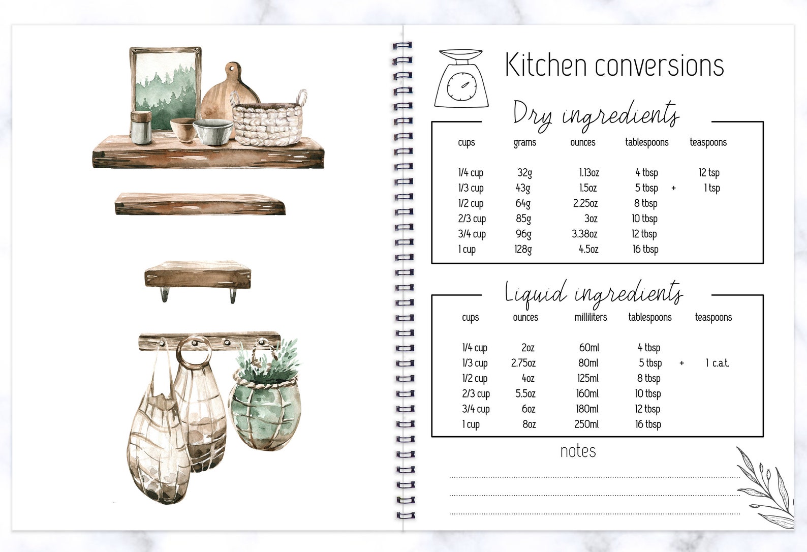 Kitchen Recipe Journal Cookbook Cookbook Family Recipe - Etsy