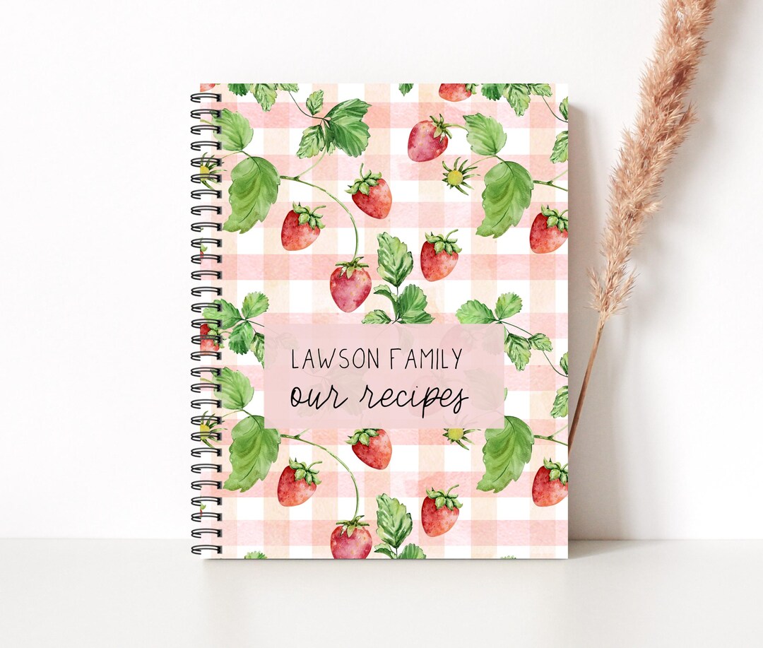 Family Recipes Book, Kitchen Recipe Journal, Journal Recipe, Family ...