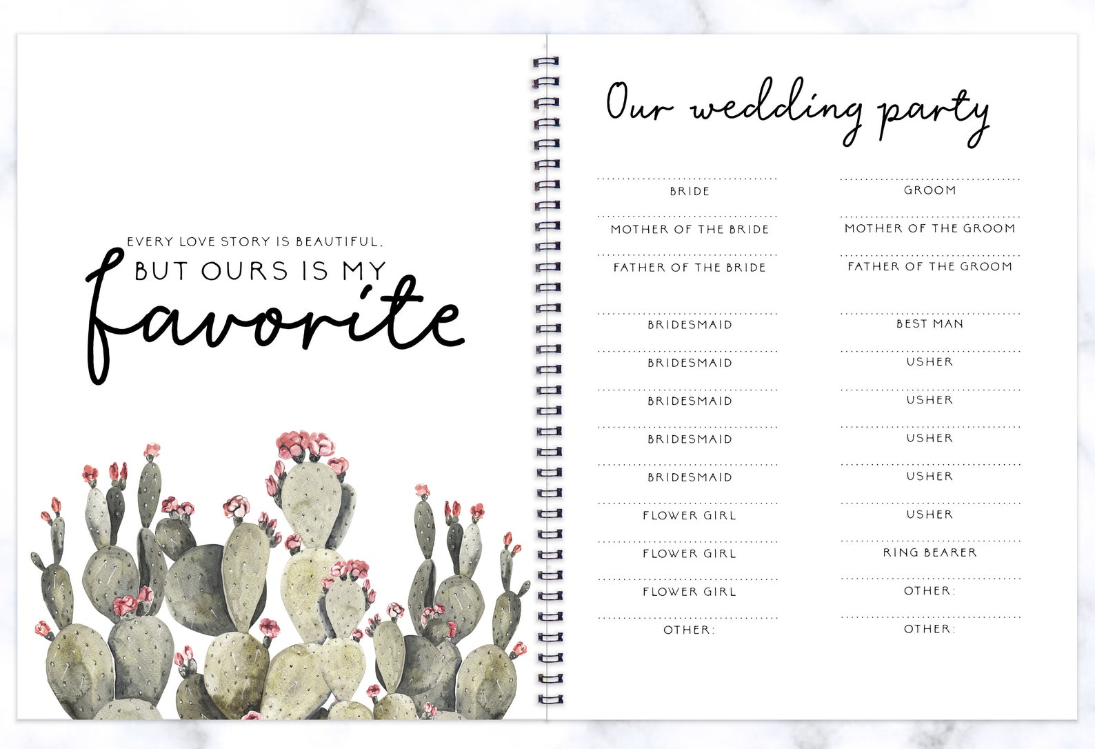 Wedding Planner Bride to Be Wedding Planning Book Custom | Etsy