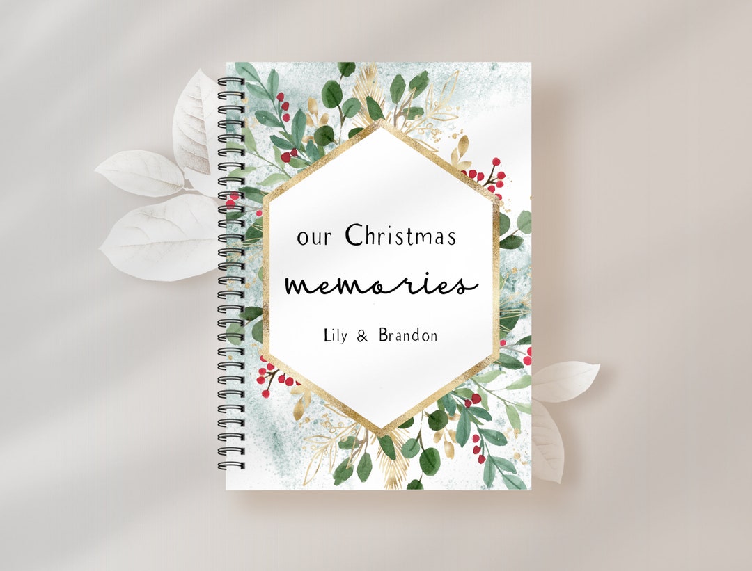 Christmas Memories, Christmas Memory Book, Memory Album, Christmas ...