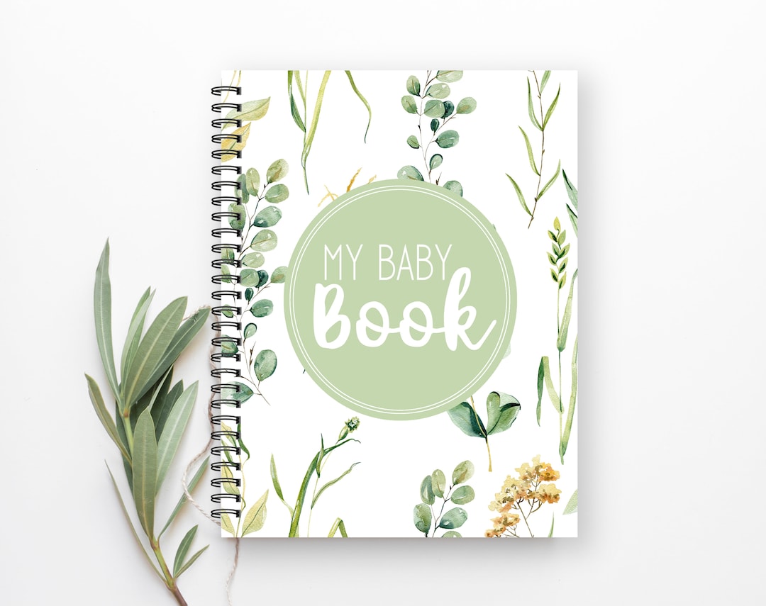 Baby Book, Baby Journal, Baby Milestones Book, Baby Memory Book, Baby ...