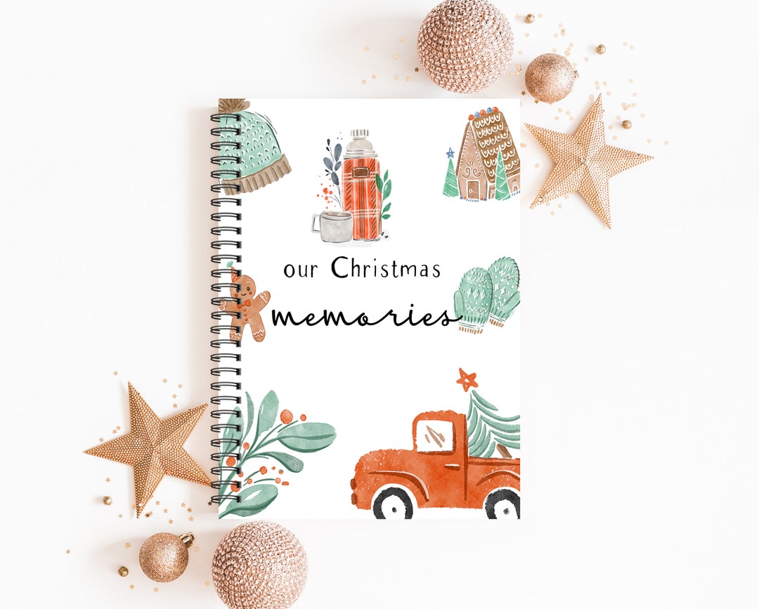 Christmas Memories, Christmas Memory Book, Memory Album, Christmas ...