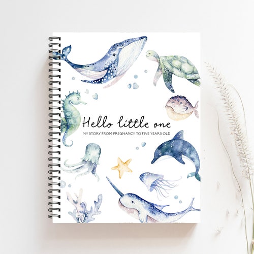 Baby Book Baby Boy Journal Baby Shower Pregnancy Gift - Etsy