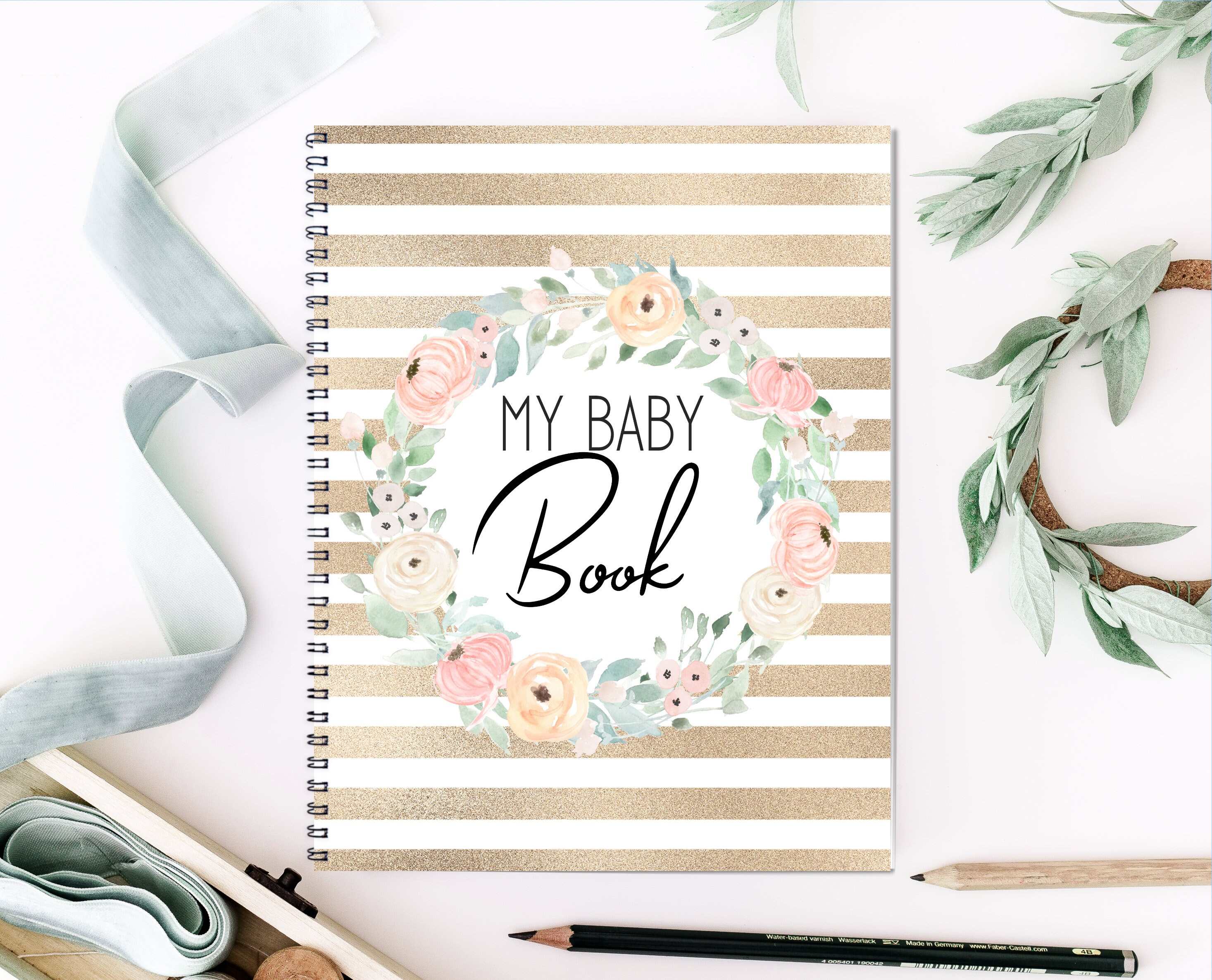 Baby Journal Baby Mädchen Buch Baby Buch Baby Meilensteine | Etsy