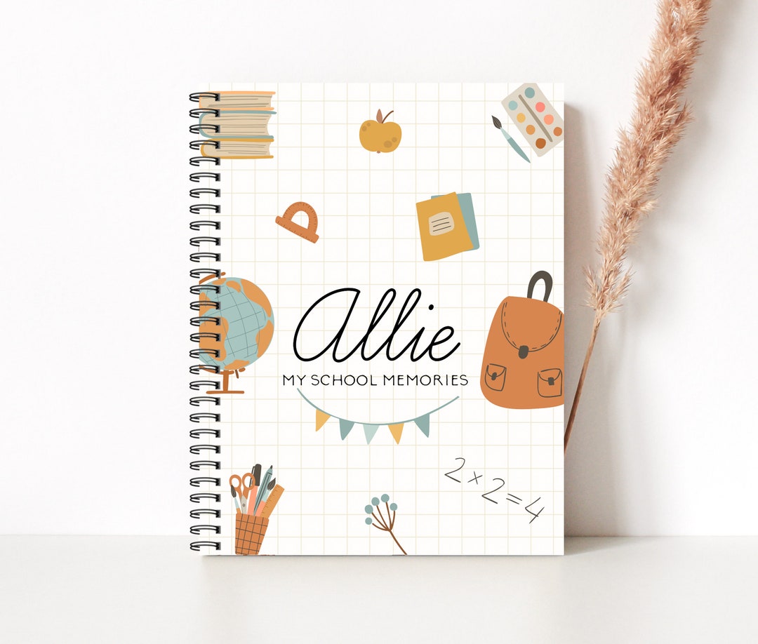 School Memories Journal, School Book, My School Memories, School Days ...