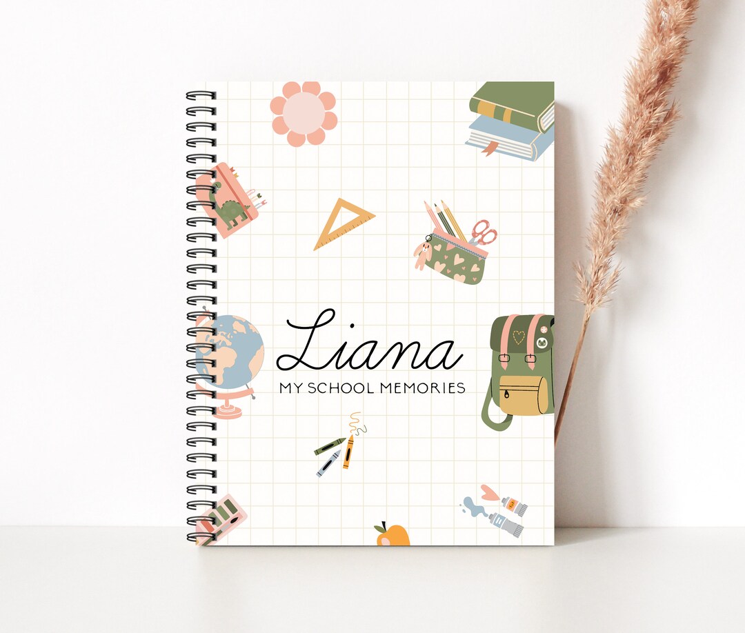 School Memories Journal, School Book, My School Memories, School Days ...