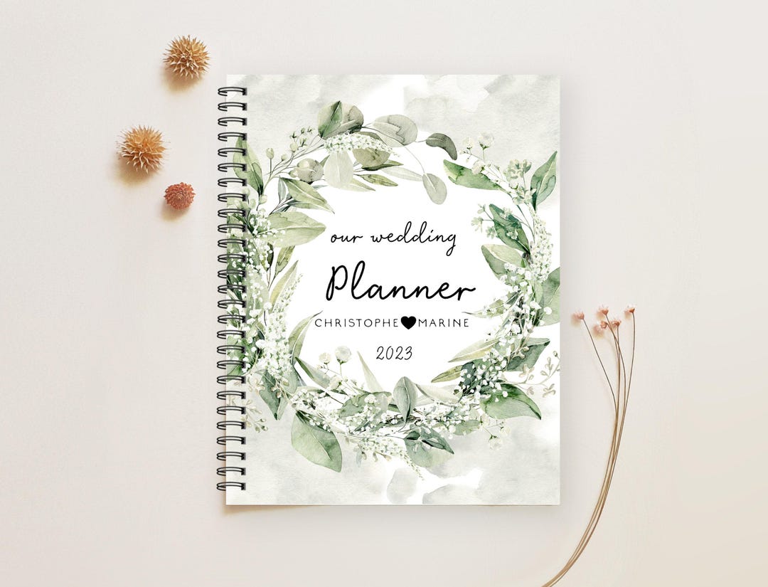 Wedding Planner Book, Wedding Planning Book Custom, Future Mrs Wedding ...