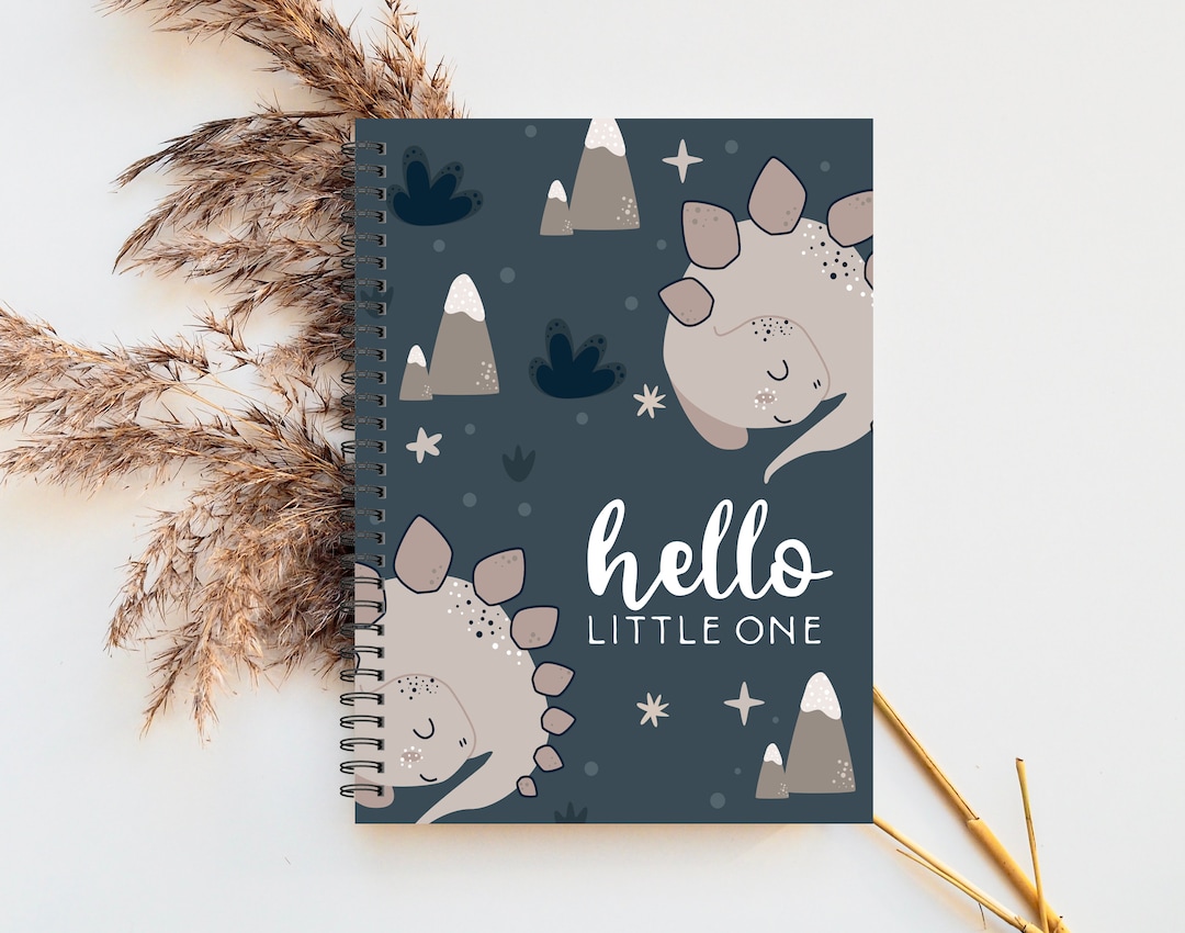 Baby Book, Baby Boy Journal, Baby Shower, Pregnancy Gift, Dinousaur ...