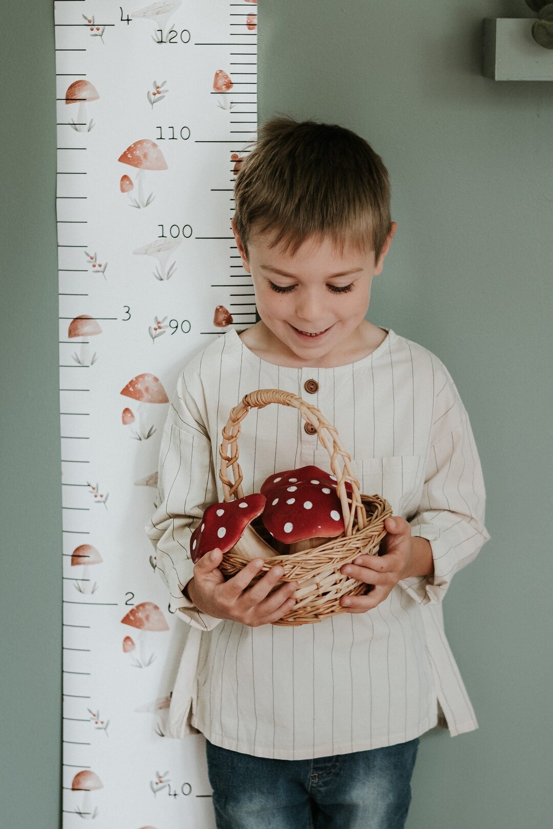 Growth Chart, Children Height Growth Chart, Children Bedroom Decor ...