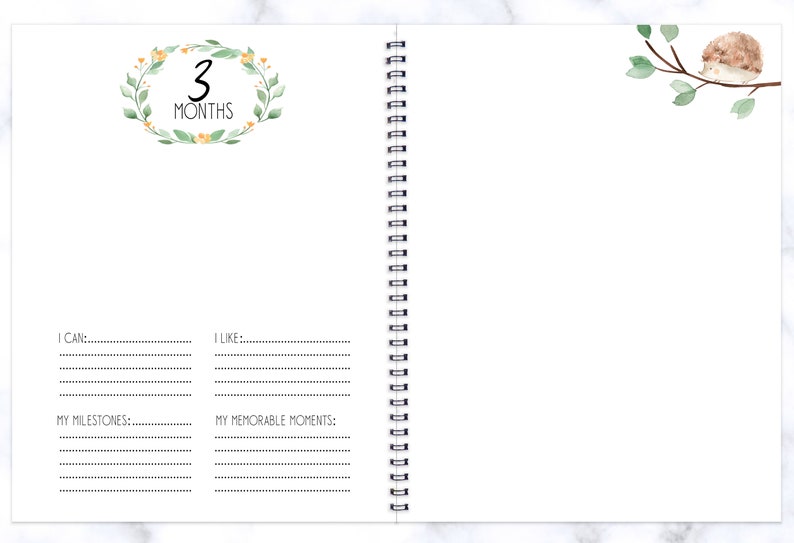 Baby Book Baby Books Baby Journal Baby Shower Gift Baby - Etsy