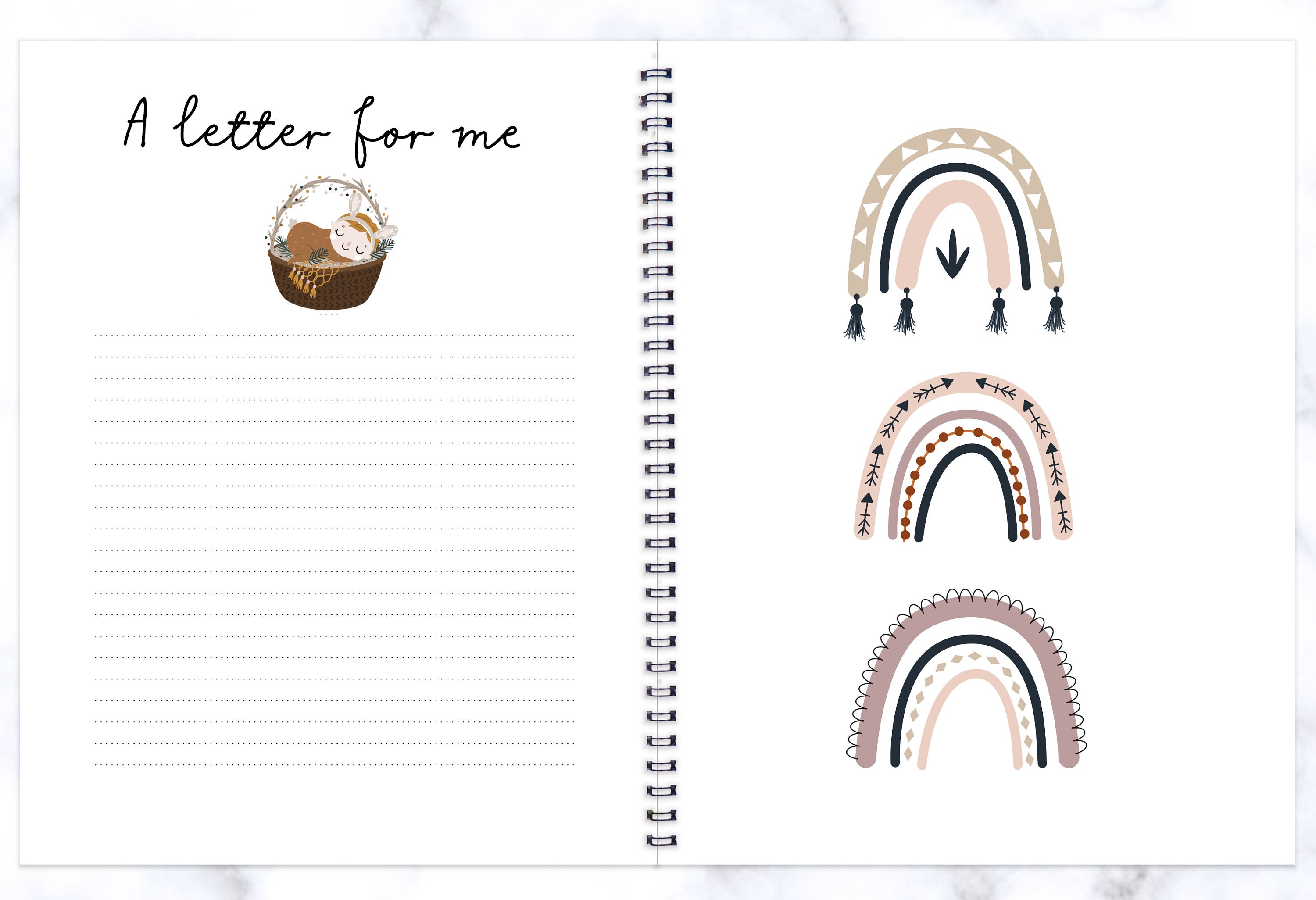 Baby Book Baby Girl Journal Baby Memory Book New Baby Gift | Etsy