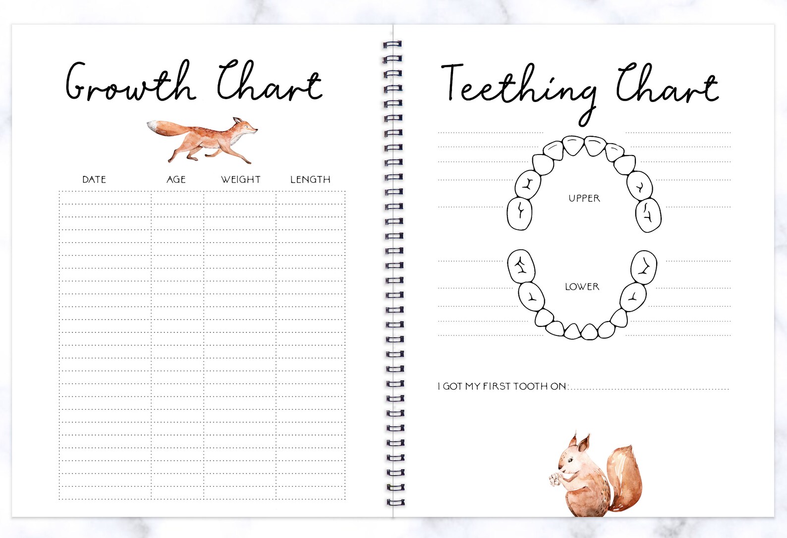 Baby Book, Woodland Nursery, Baby Boy, Baby Girl, New Mom Gift, New ...