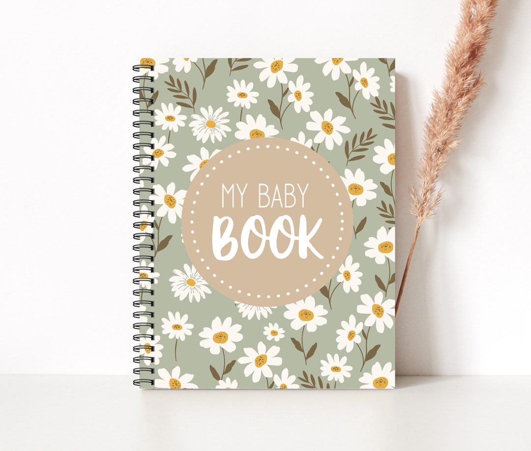 Baby Book, Baby Girl Journal, Pregnancy Book, Baby Girl Album, New Baby ...