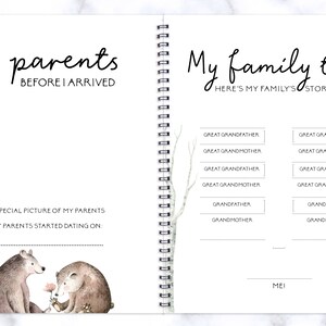 Baby Book, Woodland Nursery, Baby Boy, Baby Girl, New Mom Gift, New ...