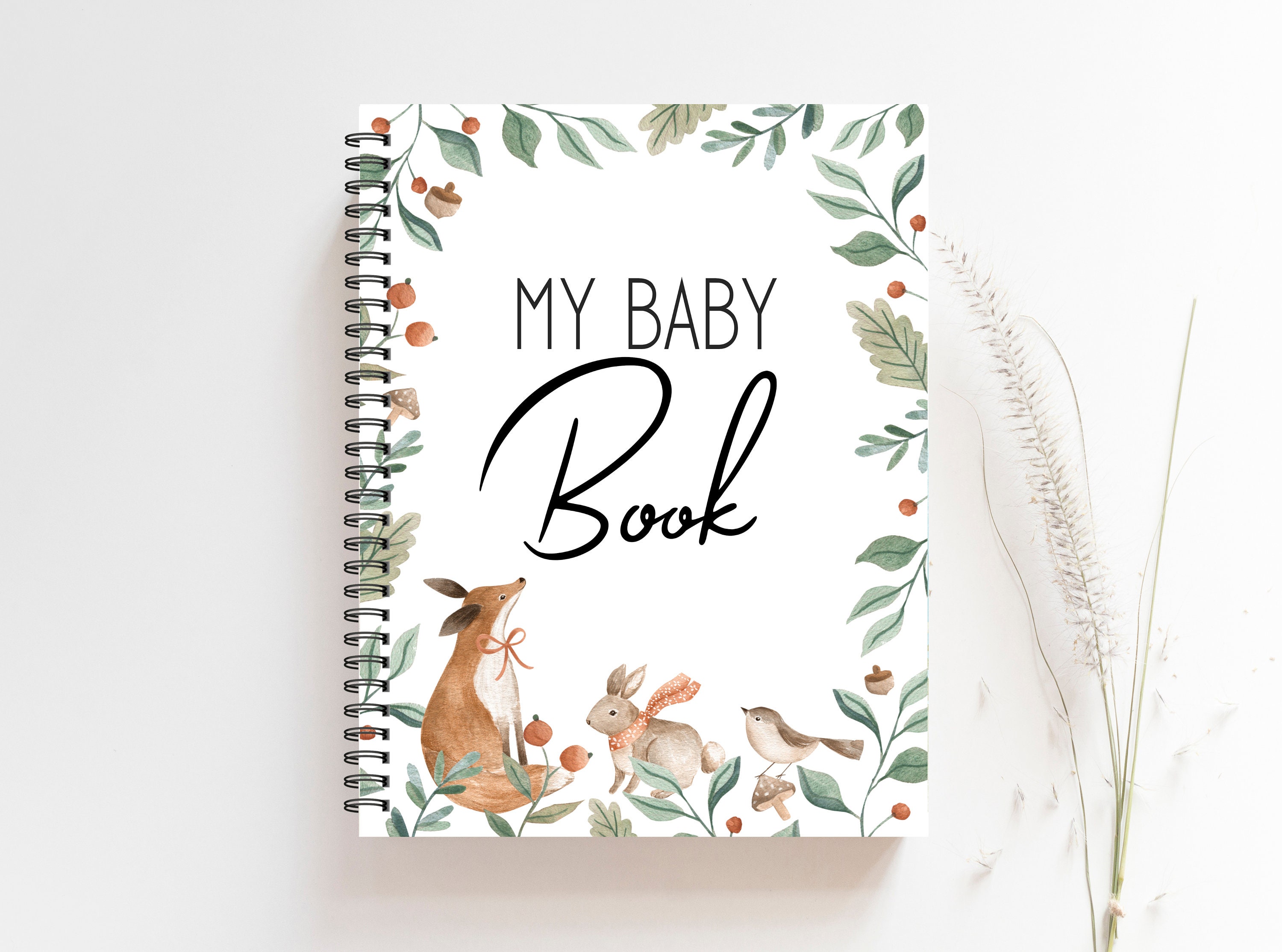 Baby Book New Baby Gift Baby Boy Gift Modern Baby Book - Etsy Canada