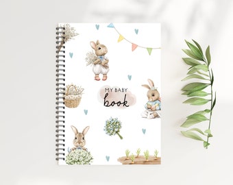 Peter Rabbit Baby Boy Book Baby Journal Milestone Journal - Etsy