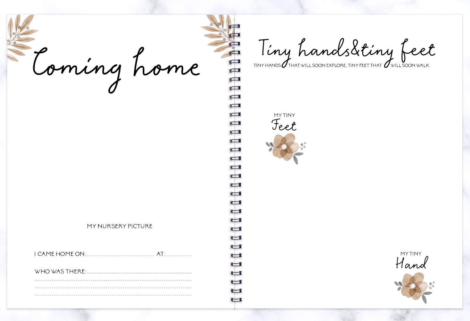 Baby Book, Baby Journal, Pregnancy Planner, Pregnancy Journal, New Mom ...